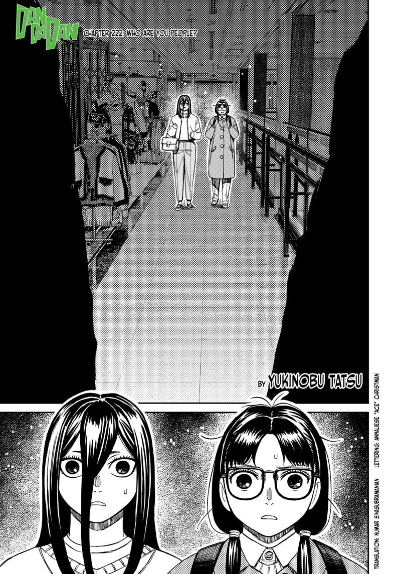 Dandadan manga Chapter 222